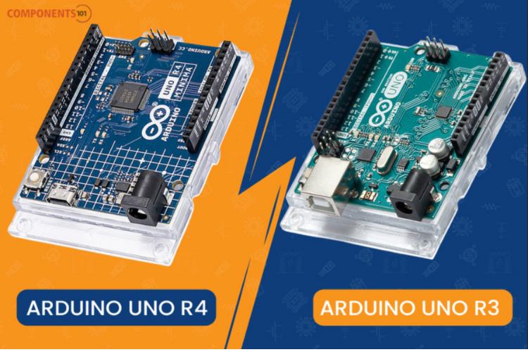 Comparing Arduino Uno R4 with Arduino Uno R3